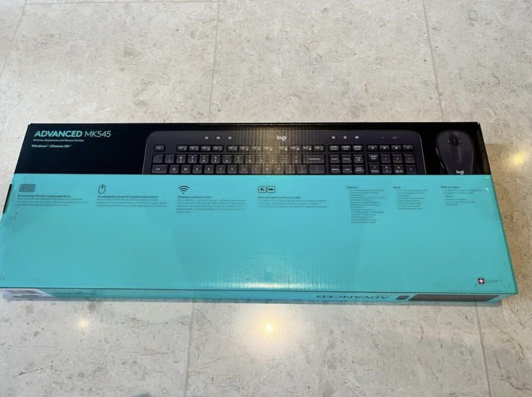 Logitech Mk545 Advanced Wireless Keyboard And Mouse Combo Computers