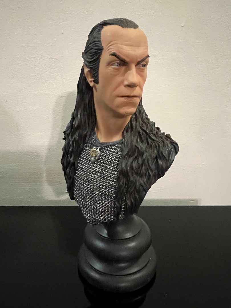 LOTR Sideshow/WETA Lord Elrond 1:4 Scale Bust, Hobbies & Toys ...