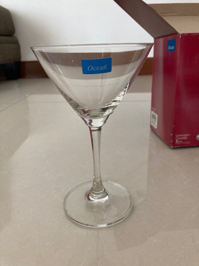 Martini glasses (set of 3), Furniture & Home Living, Kitchenware & Tableware, Other Kitchenware ...