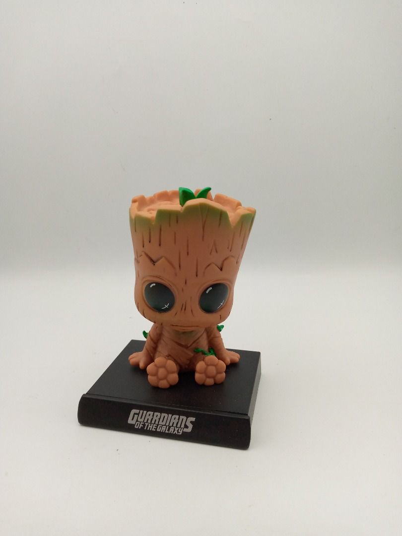 MARVEL Trunkin Groot Guardians of the Galaxy Bobblehead Mobile Phone ...