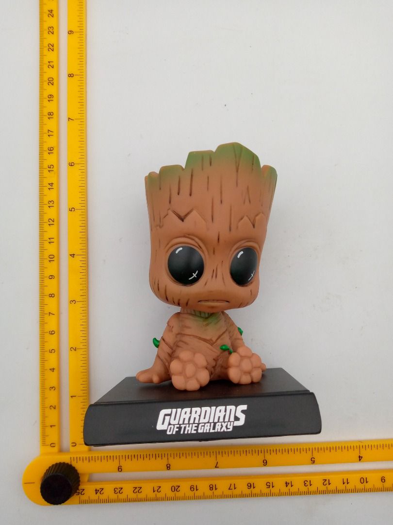 MARVEL Trunkin Groot Guardians of the Galaxy Bobblehead Mobile Phone ...