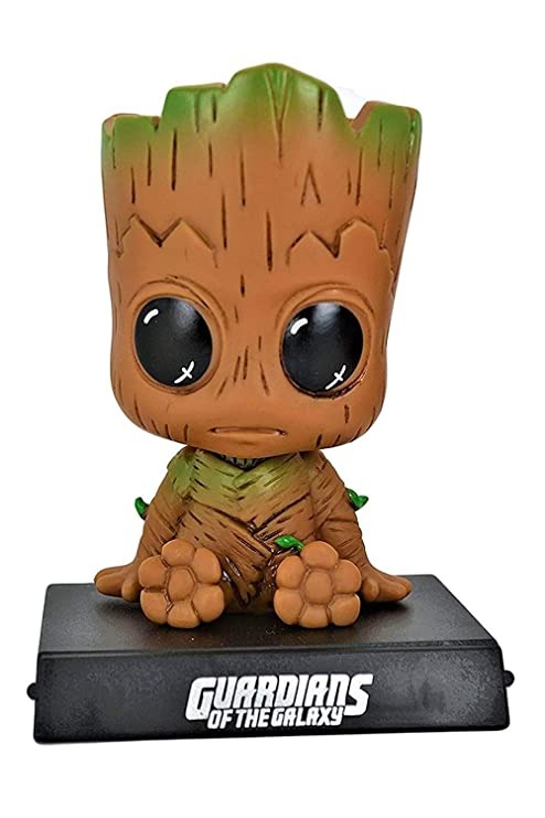 MARVEL Trunkin Groot Guardians of the Galaxy Bobblehead Mobile Phone ...