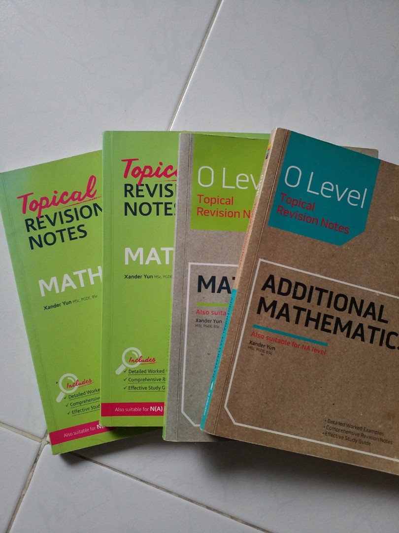 mathematics and amath revision book, Hobbies & Toys, Books & Magazines ...