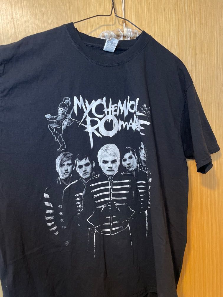 MCR my chemical romance band tee, Men's Fashion, Tops & Sets, Tshirts ...