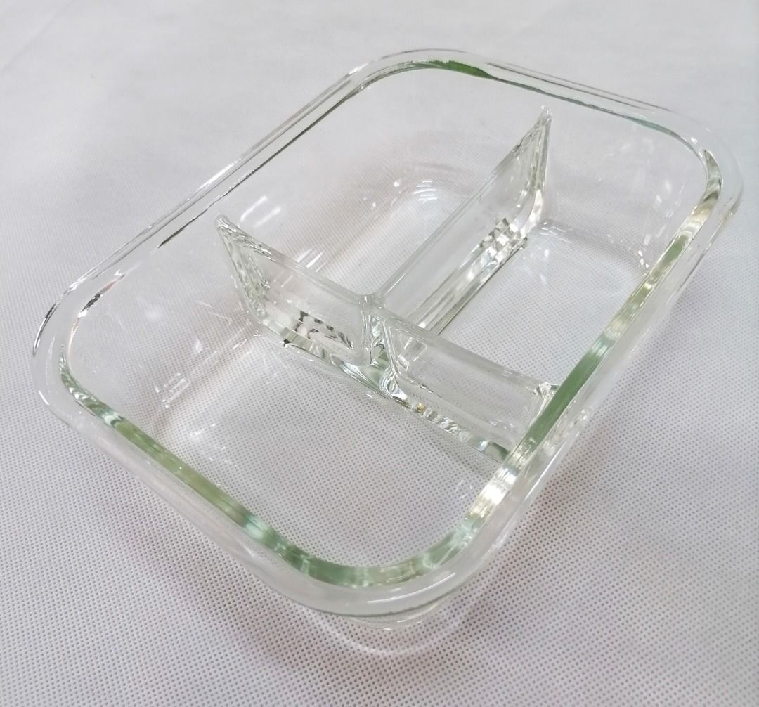 Microwavable Glass Lunch Box, Furniture & Home Living, Kitchenware ...