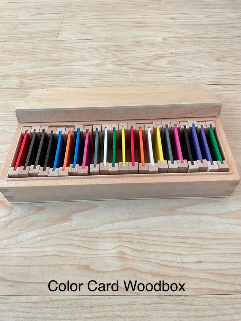 Montessori Color Tablets, Hobbies & Toys, Toys & Games on Carousell