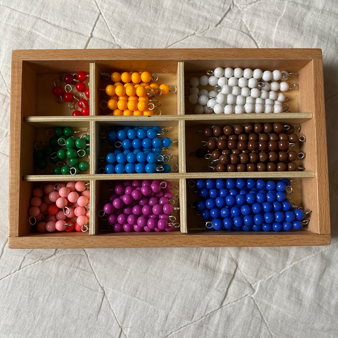 Montessori Decanomial Beads, Hobbies & Toys, Toys & Games on Carousell
