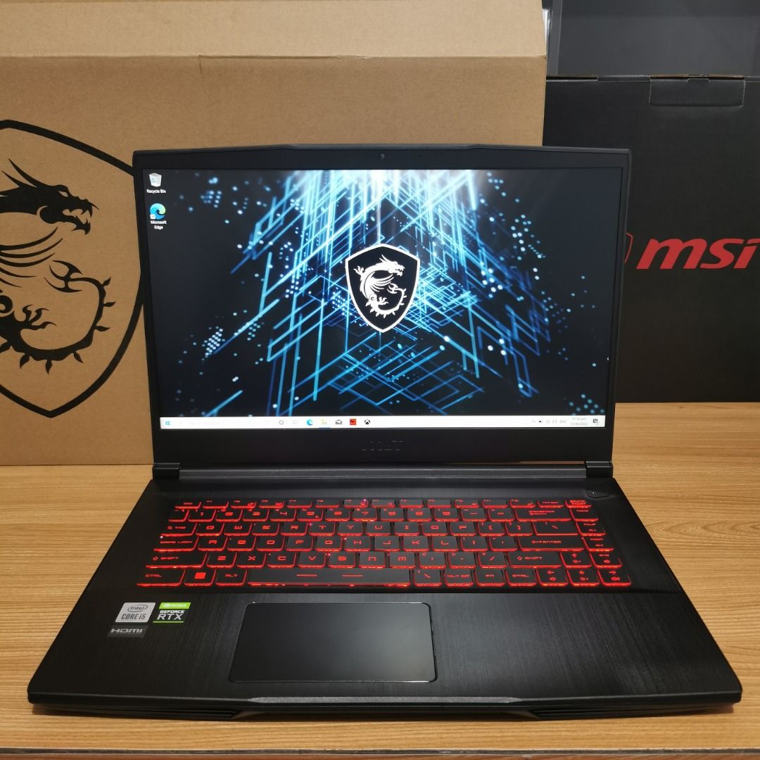 MSI Gaming Laptop GF65 Thin Brand New with Freebies, Computers & Tech ...