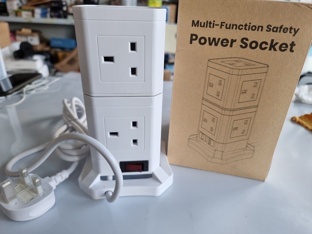 Multi-Function Power Socket, TV & Home Appliances, Electrical, Adaptors ...