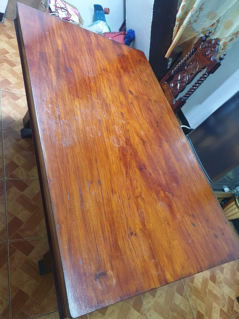 narra table, Furniture & Home Living, Furniture, Tables & Sets on Carousell