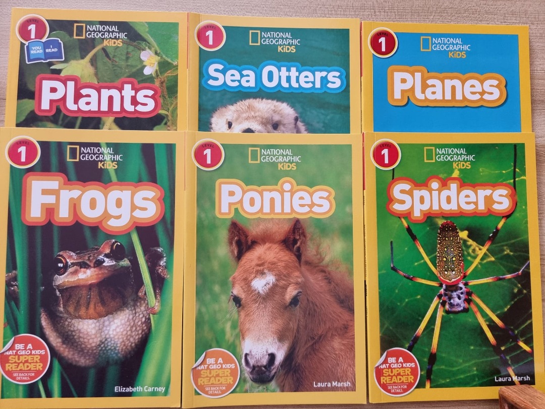 National Geographic Kids Level 1-Set D, Hobbies & Toys, Books ...