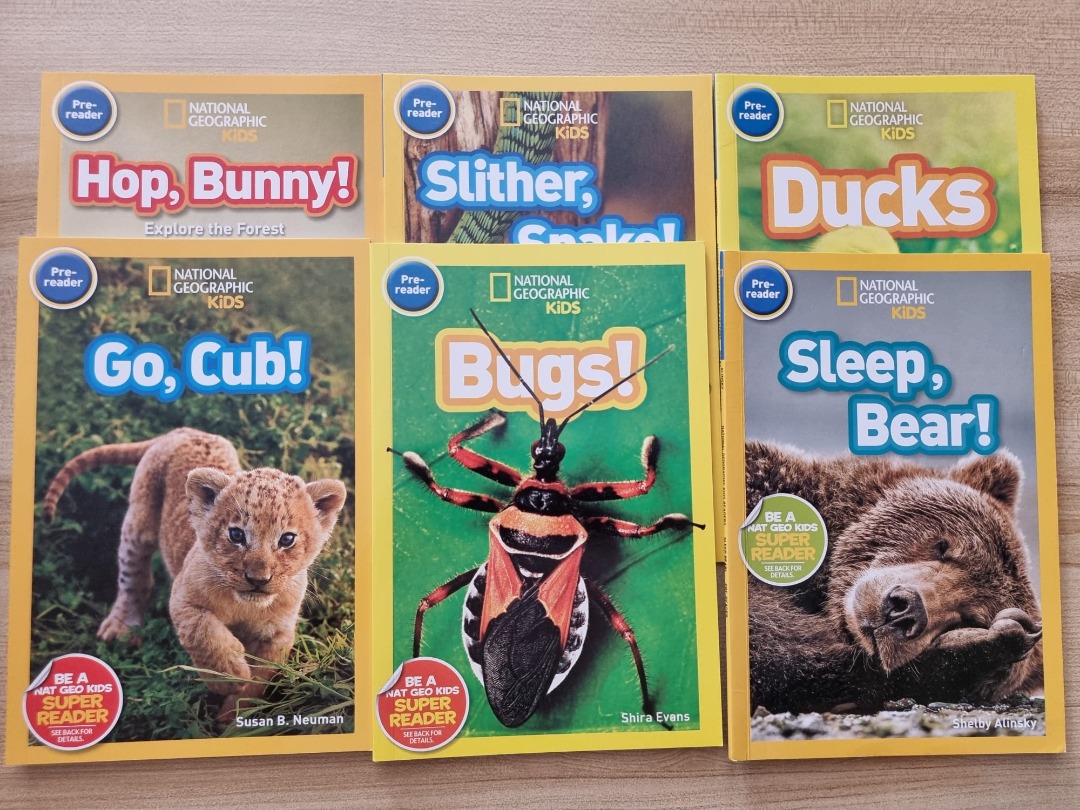 National Geographic -Set A, Hobbies & Toys, Books & Magazines, Children ...