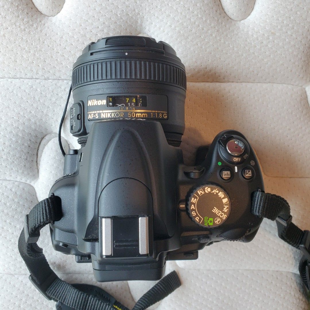 Nikon D5000 + Nikkor AF-S 50mm f/1.8G Lens, Photography, Lens & Kits on ...