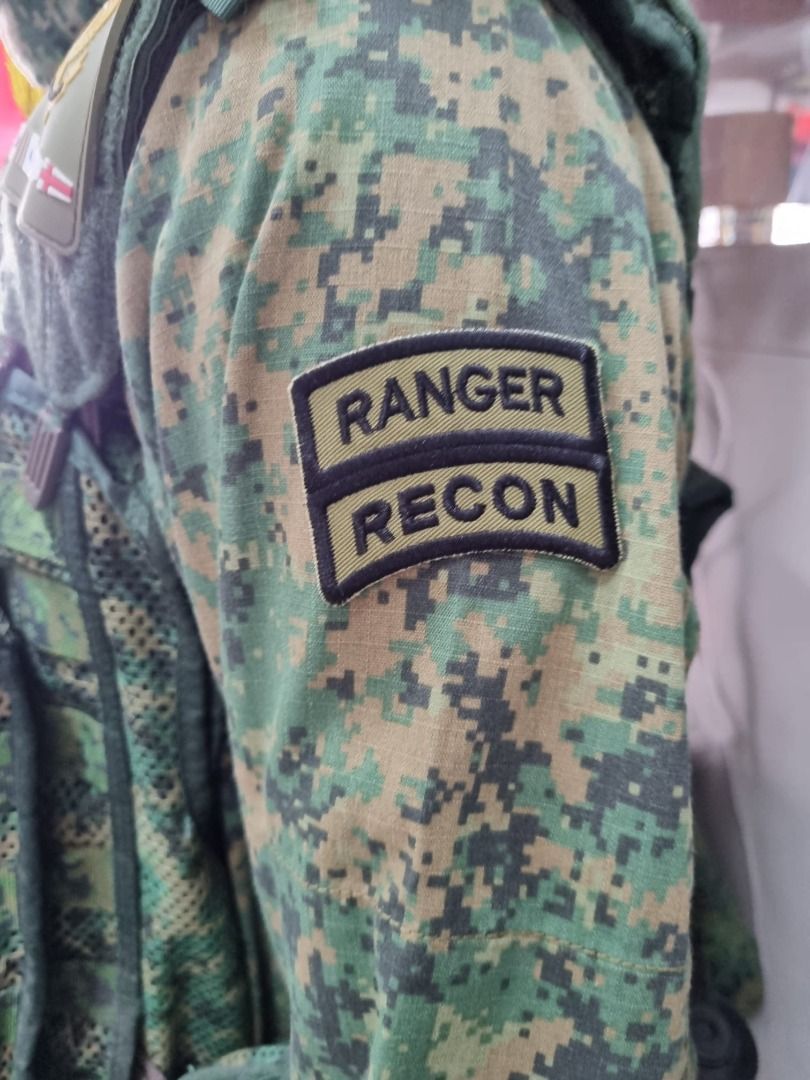 No.4 Uniform Dual Tabs - Ranger/Recon , Guards/Recon, Ranger /Guards ...