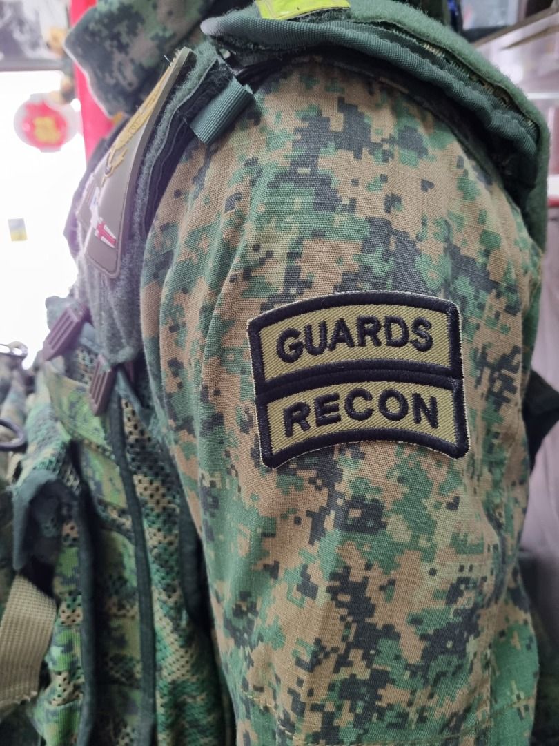 No.4 Uniform Dual Tabs - Ranger/Recon , Guards/Recon, Ranger /Guards ...
