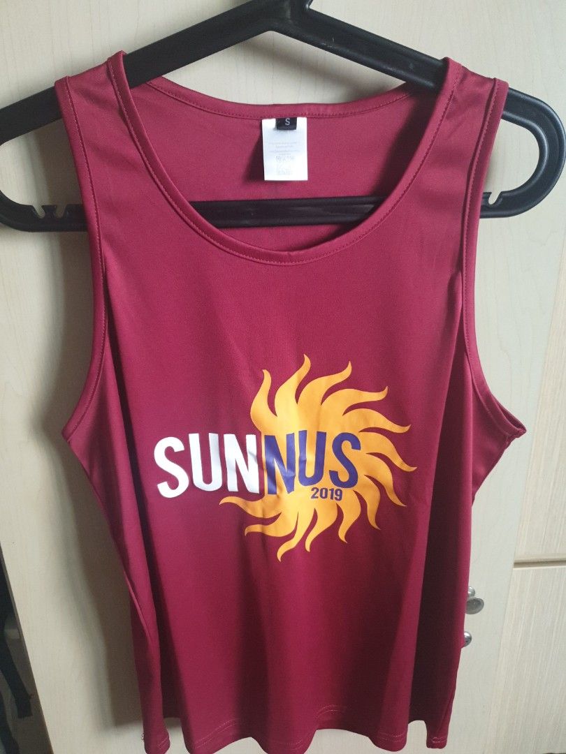 NUS SUNNUS SINGLET, Men's Fashion, Tops & Sets, Tshirts & Polo Shirts on Carousell