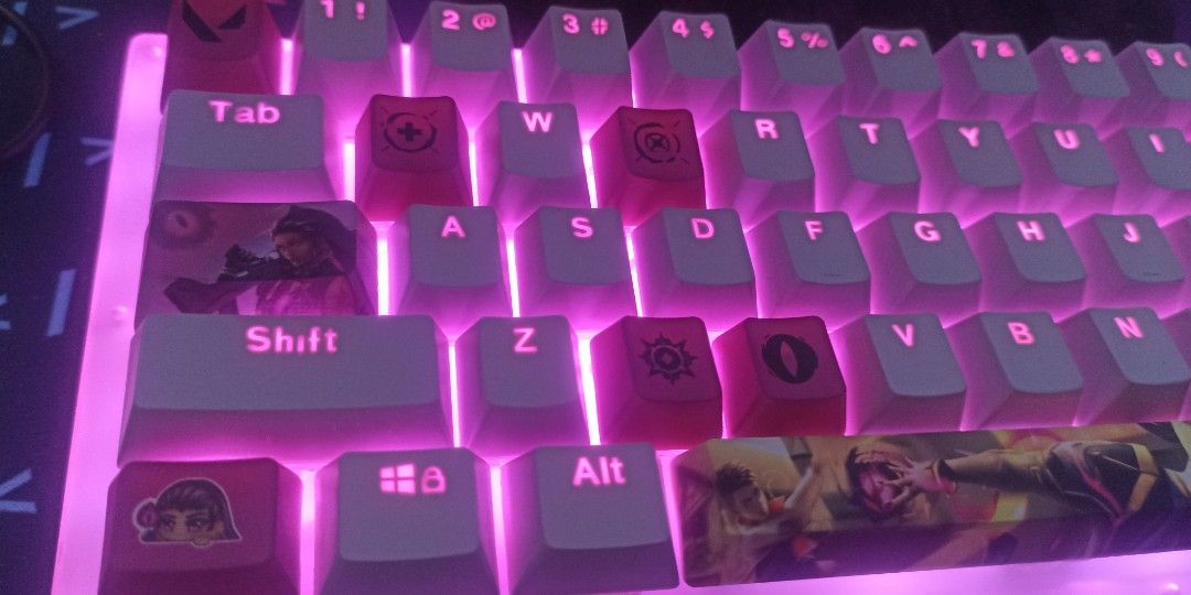 Official Riot Merch - Reyna Keycaps, Computers & Tech, Parts ...