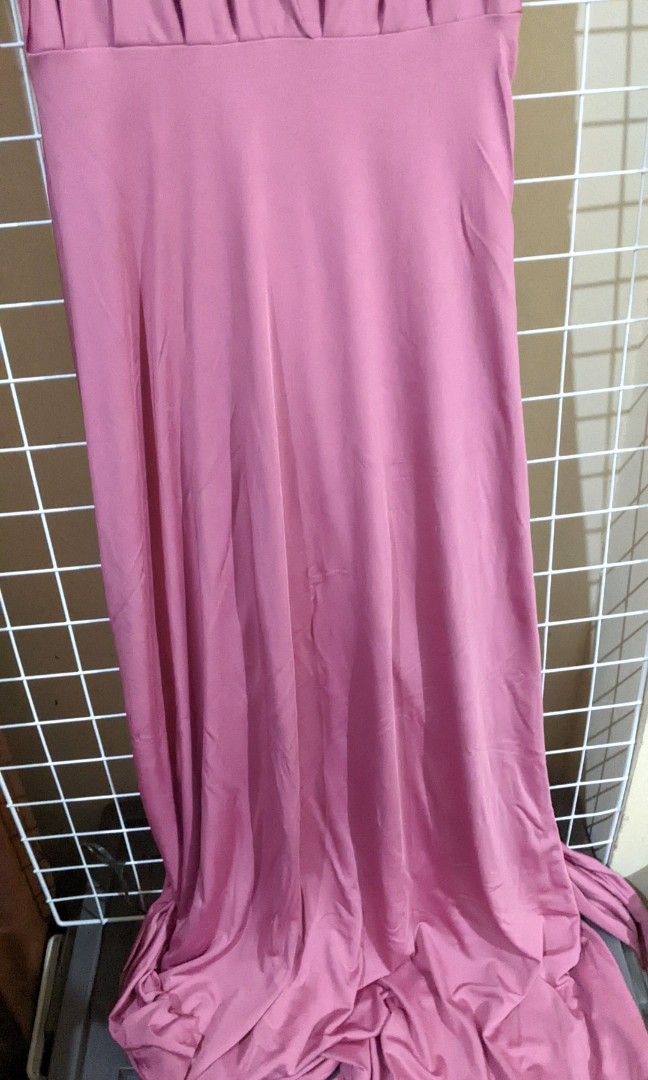 Old rose infinity dress, Women's Fashion, Dresses & Sets, Evening ...