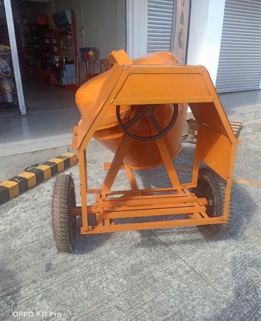 One Bagger Cement Mixer with Shinmax Gasoline Engine 7.5HP, Commercial ...