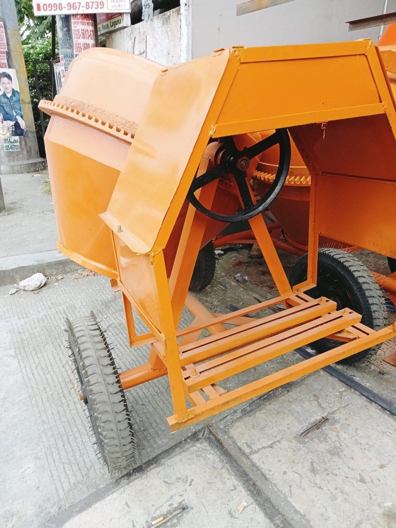 One Bagger Cement Mixer with Shinmax Gasoline Engine 7.5HP, Commercial ...