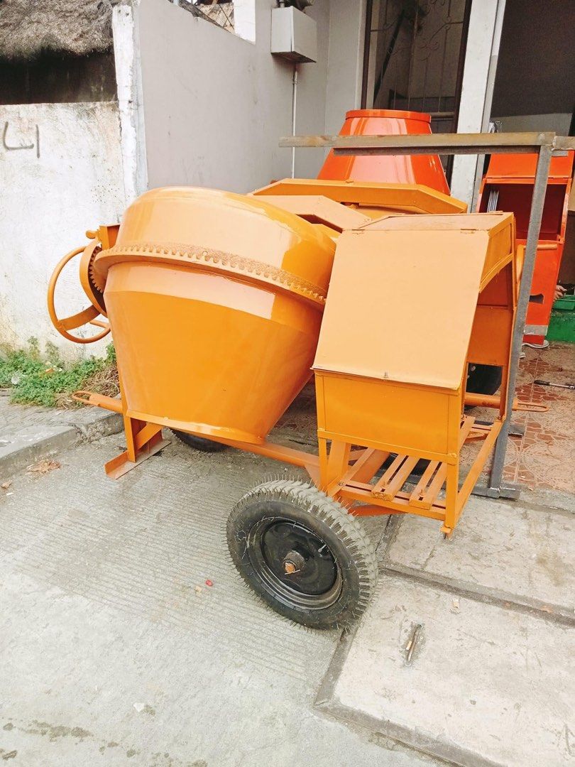 One Bagger Cement Mixer with Shinmax Gasoline Engine 7.5HP, Commercial ...