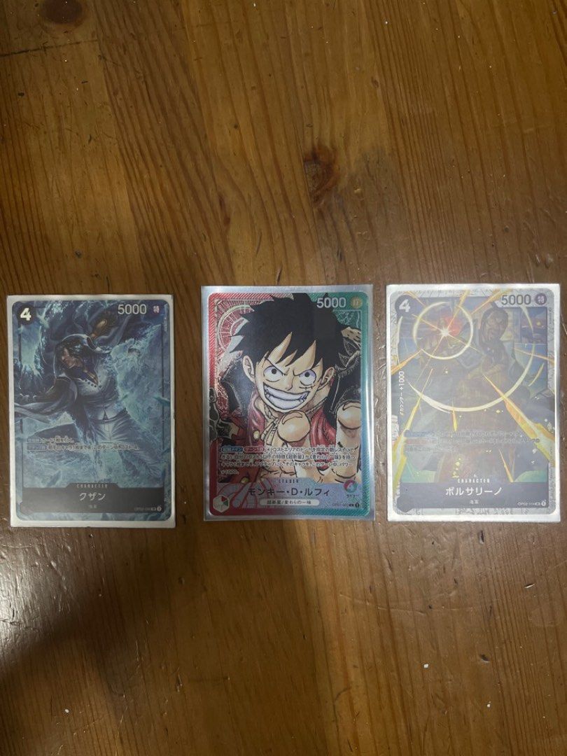 One Piece TCG Luffy Leader AA Alternate Art, Hobbies & Toys, Toys ...