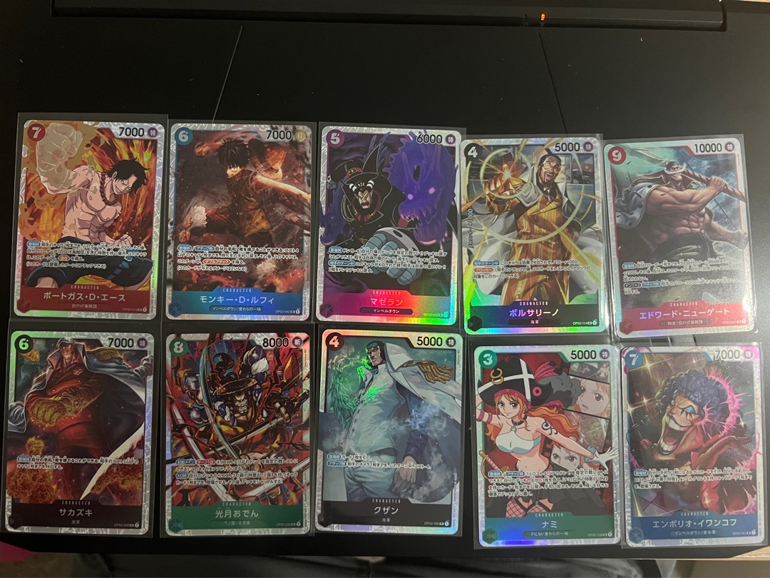 One Piece TCG Op-02 Paramount Wars SR cards for sale, Hobbies & Toys ...