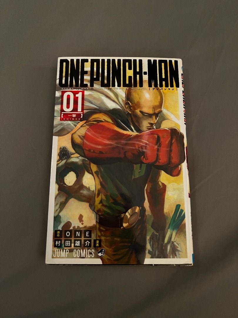 ONE PUNCH MAN (in Japanese) Books 1-6, Hobbies & Toys, Books ...