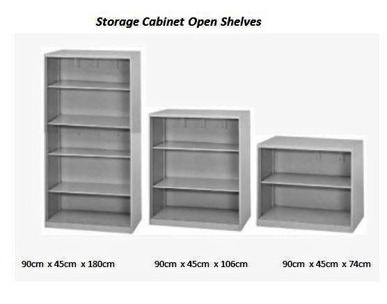 ;;'open shelves steel cabinet, Furniture & Home Living, Office ...