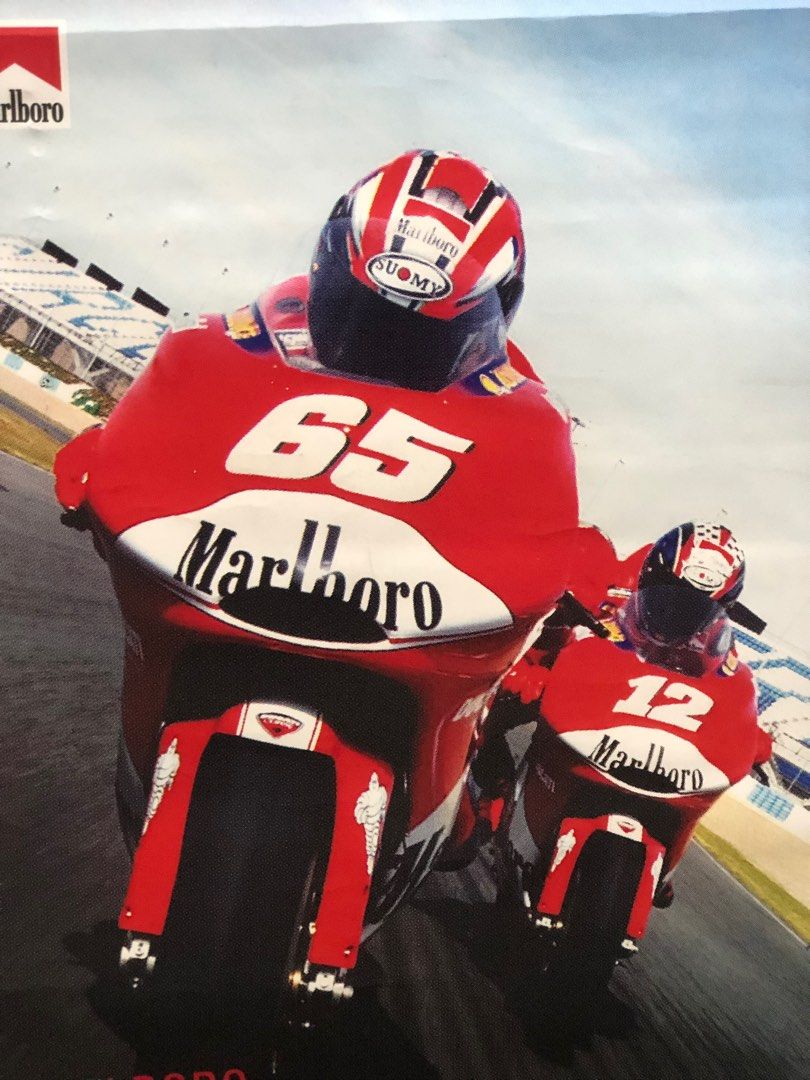 Original 2003 marlboro moto gp sepang banner promotion, Hobbies & Toys ...