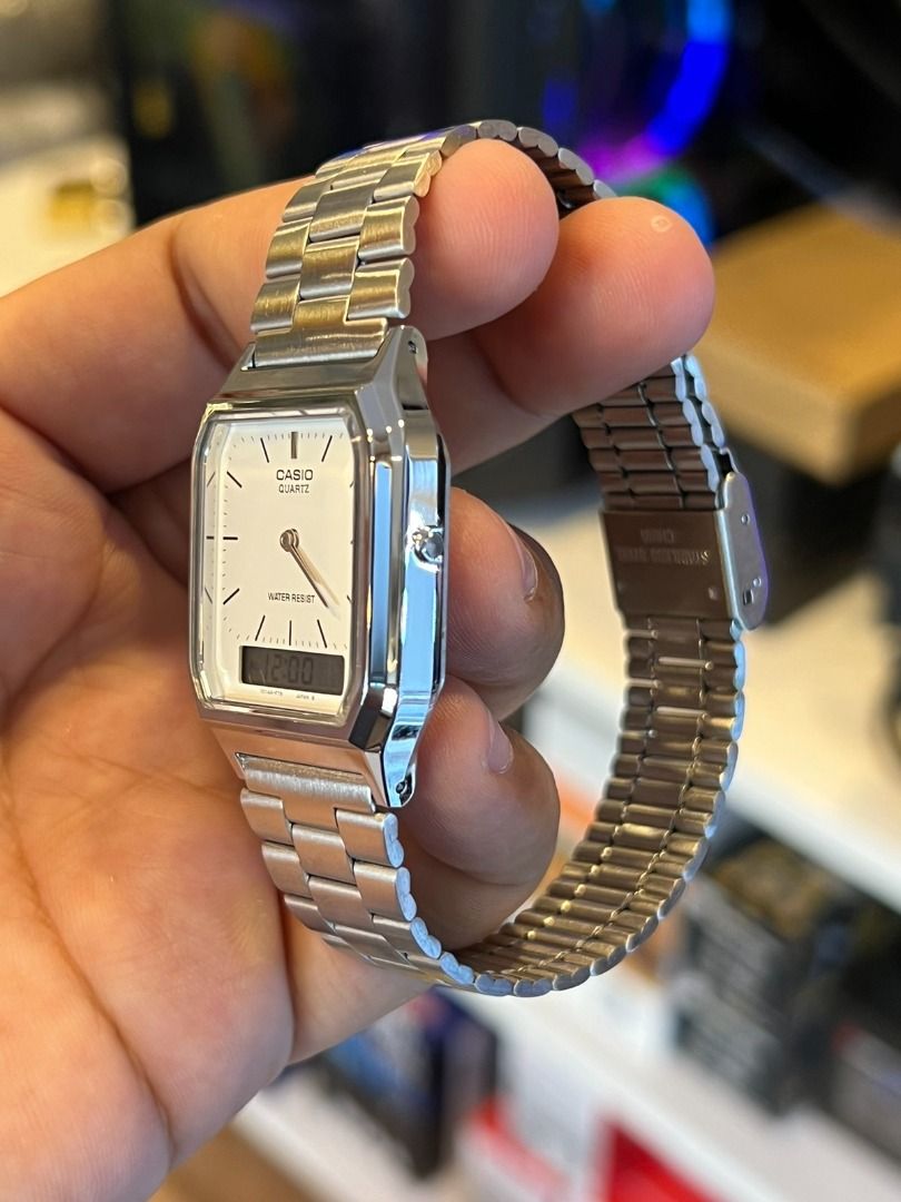 ORIGINAL CASIO Analog Digital Watch AQ230A-7D/Legit Casio Unisex ...