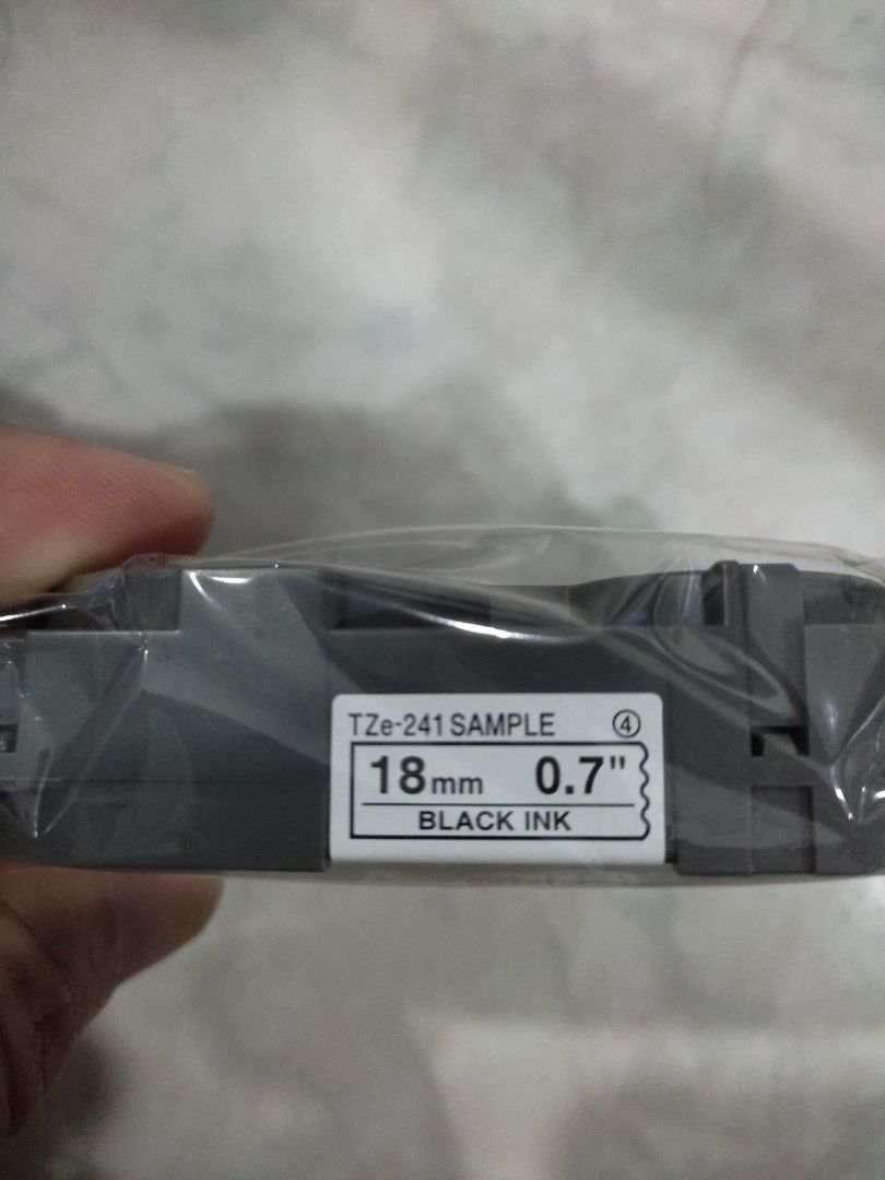Original Tze Mm White Labeller Tape Brother Everything Else On Carousell