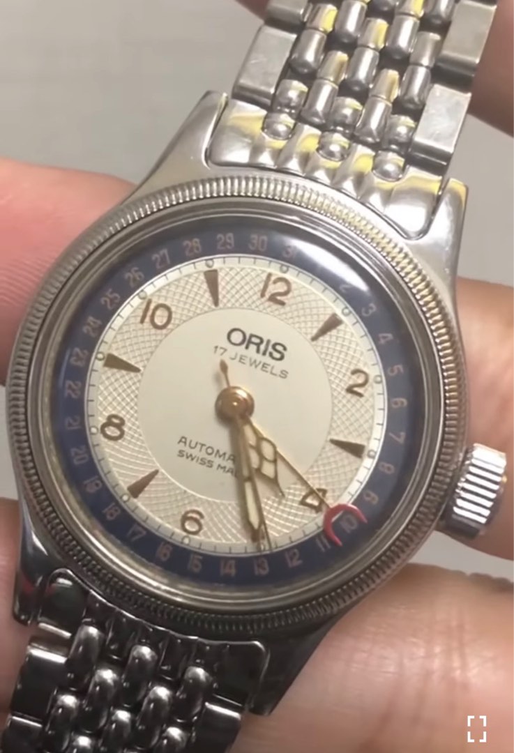 ORIS Swiss Vintage Automatic Watch: Big Crown Pointer Date (17 Jewels ...