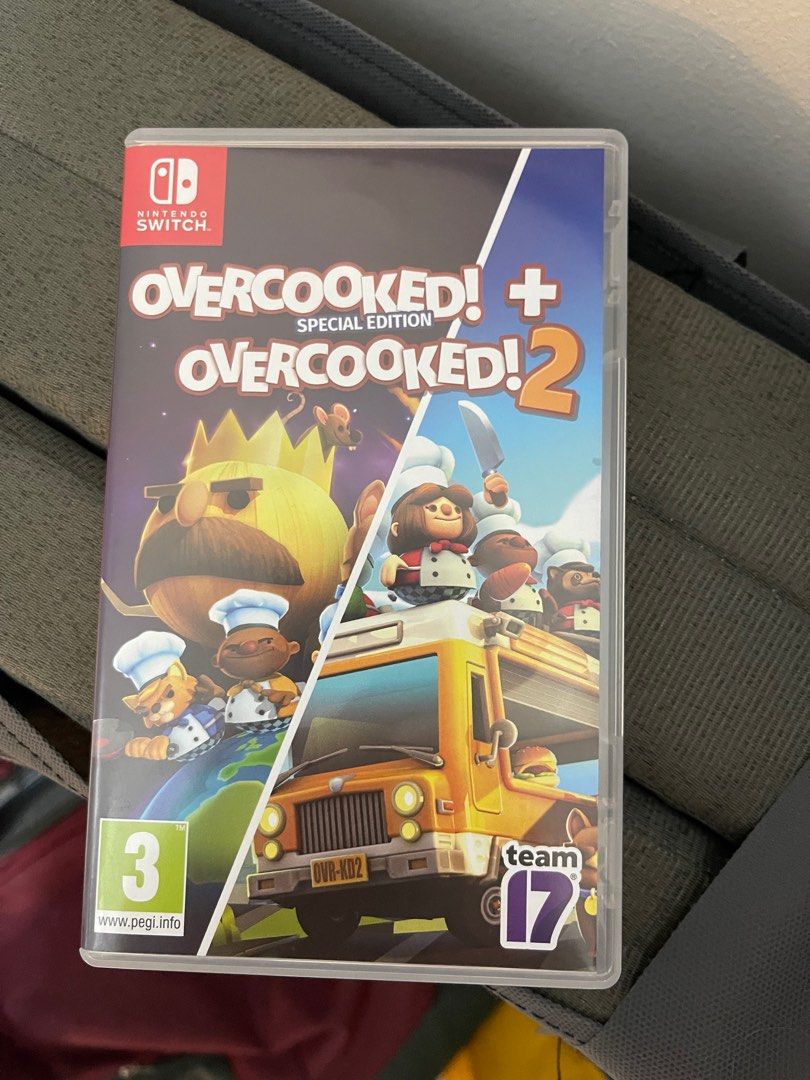 Overcooked + overcooked 2, Video Gaming, Video Games, Nintendo on Carousell