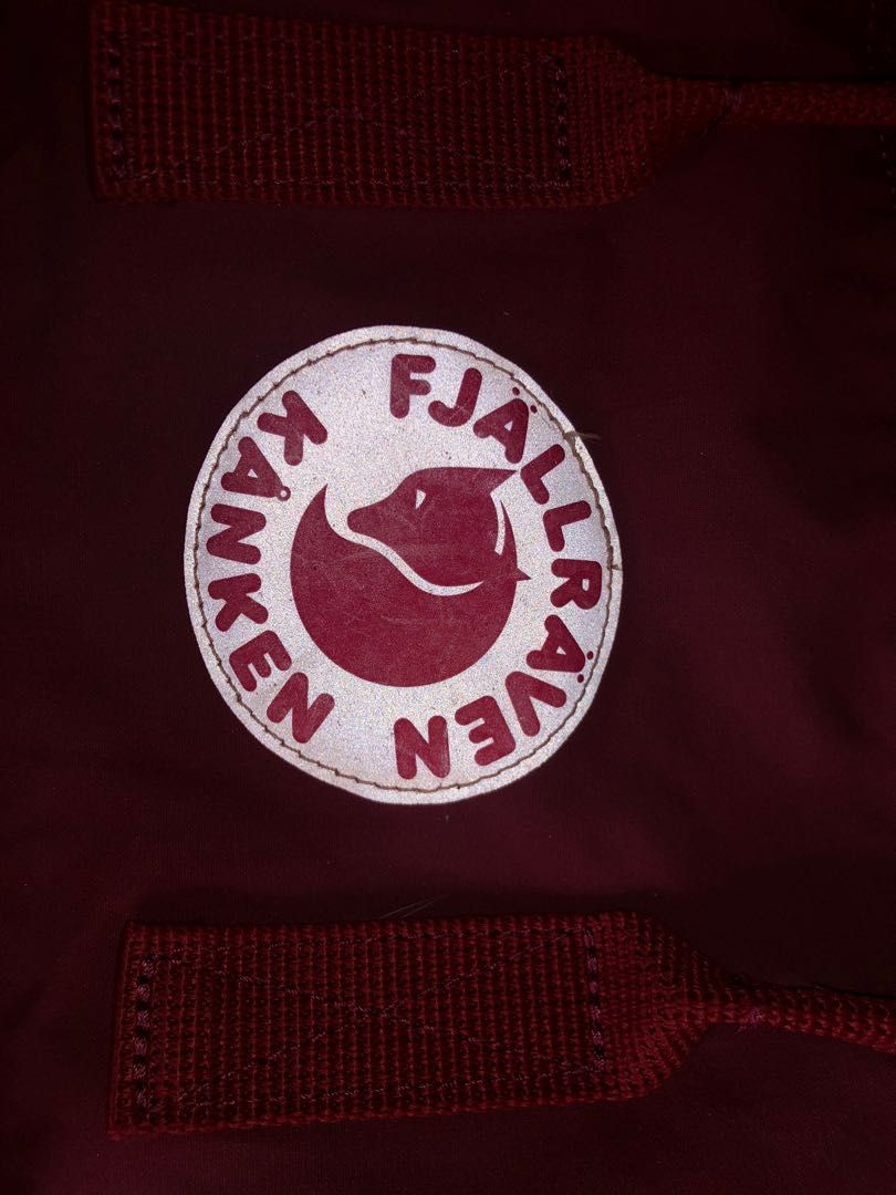 Ox Red Fjallraven Kanken, Women's Fashion, Bags & Wallets, Backpacks on ...