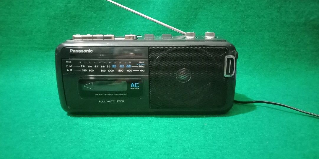 Panasonic RX-M50 Radio Cassette Recorder, Audio, Portable Music Players ...