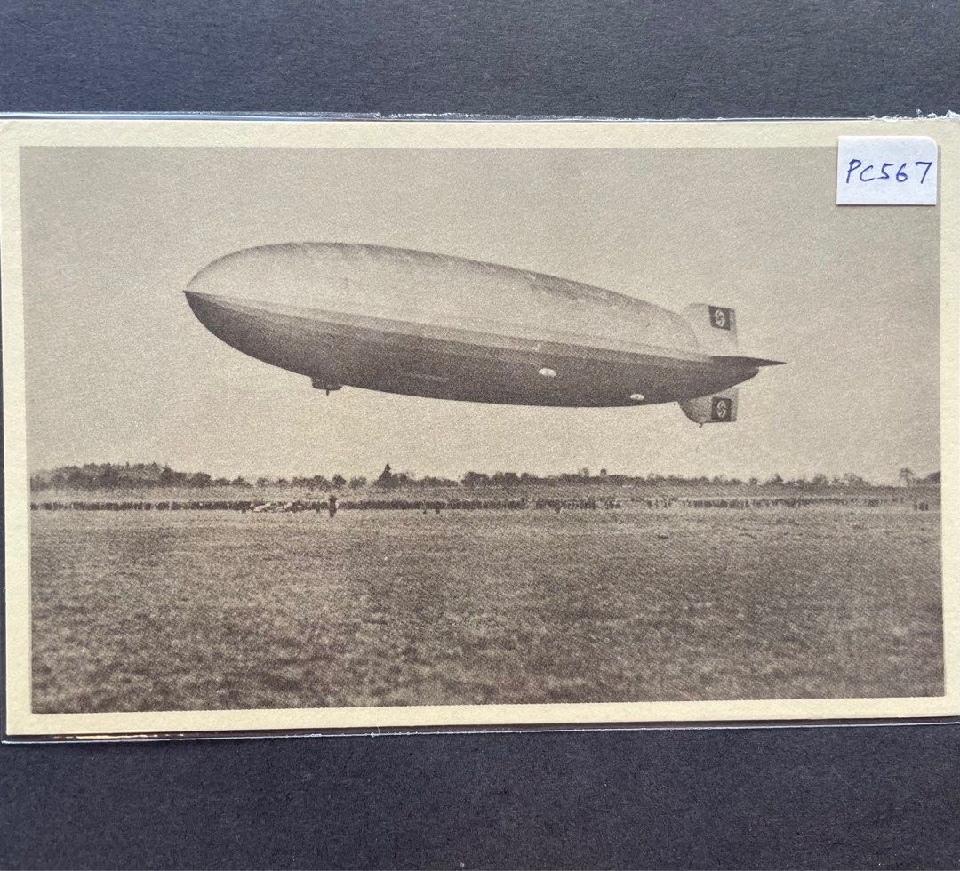 PC567 - Germany - Graf Zeppelin Airship just launched - Airship with ...
