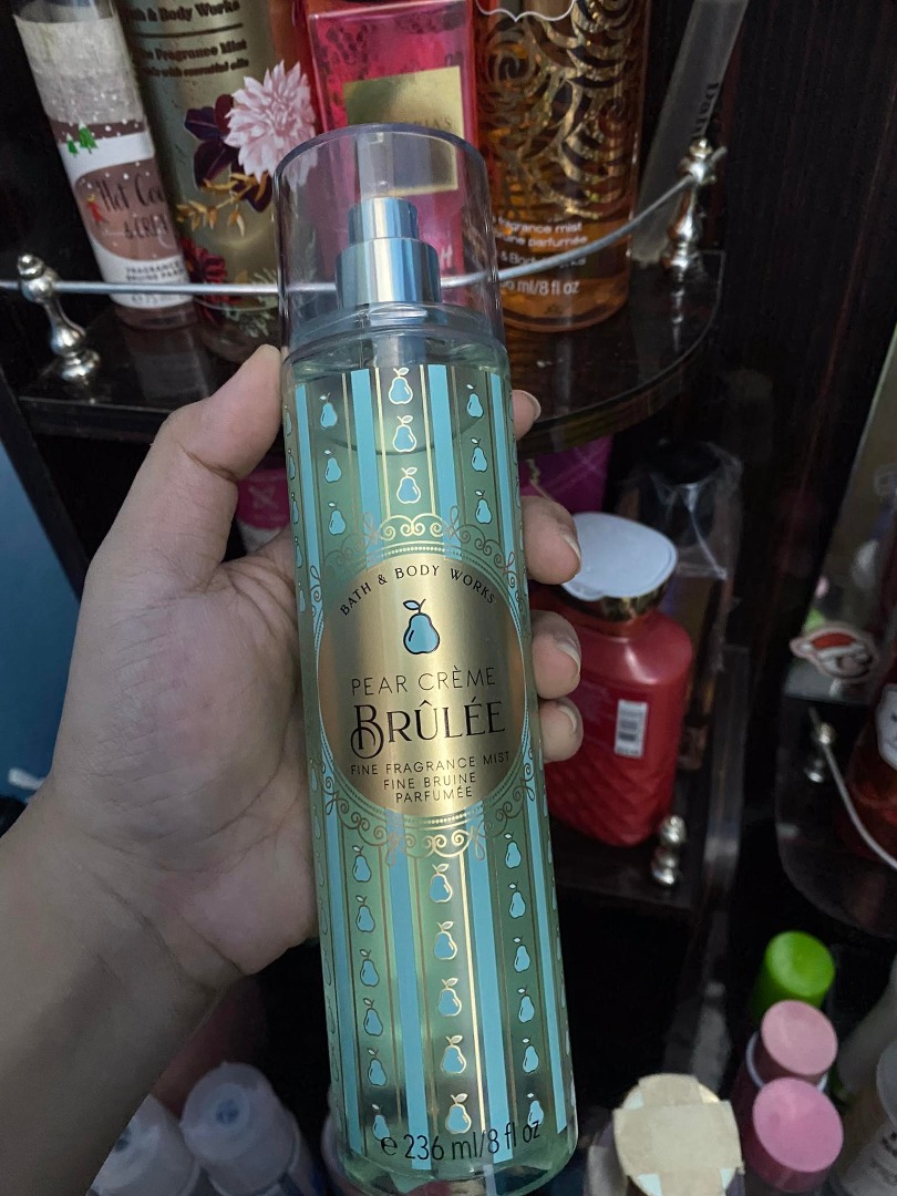 Pear Creme Brulee Bath & Body Works, Beauty & Personal Care, Fragrance ...