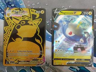Pikachu VMax & Magnezone V Pokemon TCG, Hobbies & Toys, Toys & Games on ...