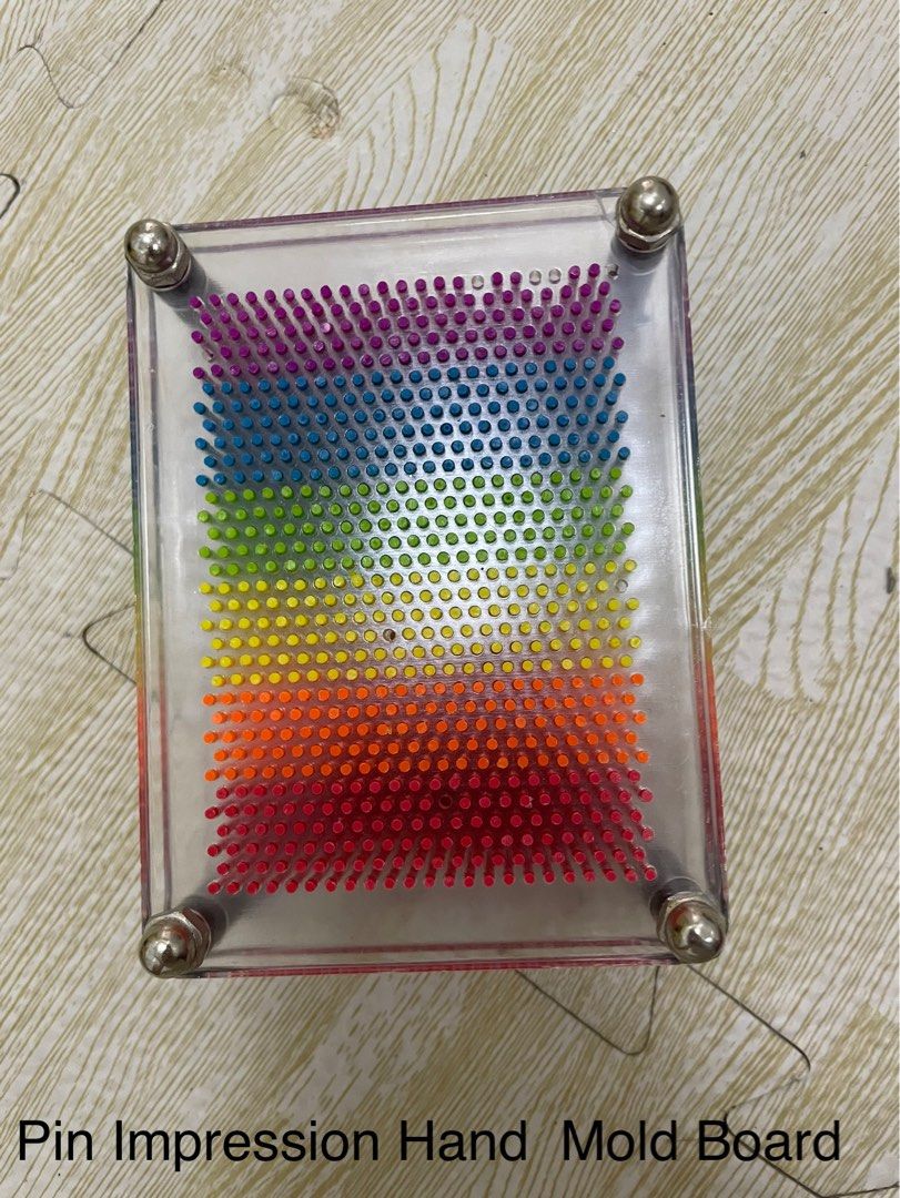 Pin Impression Hand Mold Board, Hobbies & Toys, Toys & Games on Carousell
