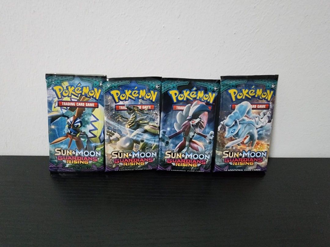 Pokemon Guardians Rising booster packs, Hobbies & Toys, Toys & Games on ...