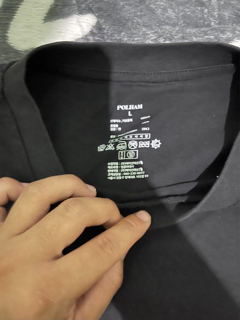 Polham plain black tshirt, Men's Fashion, Tops & Sets, Tshirts & Polo ...