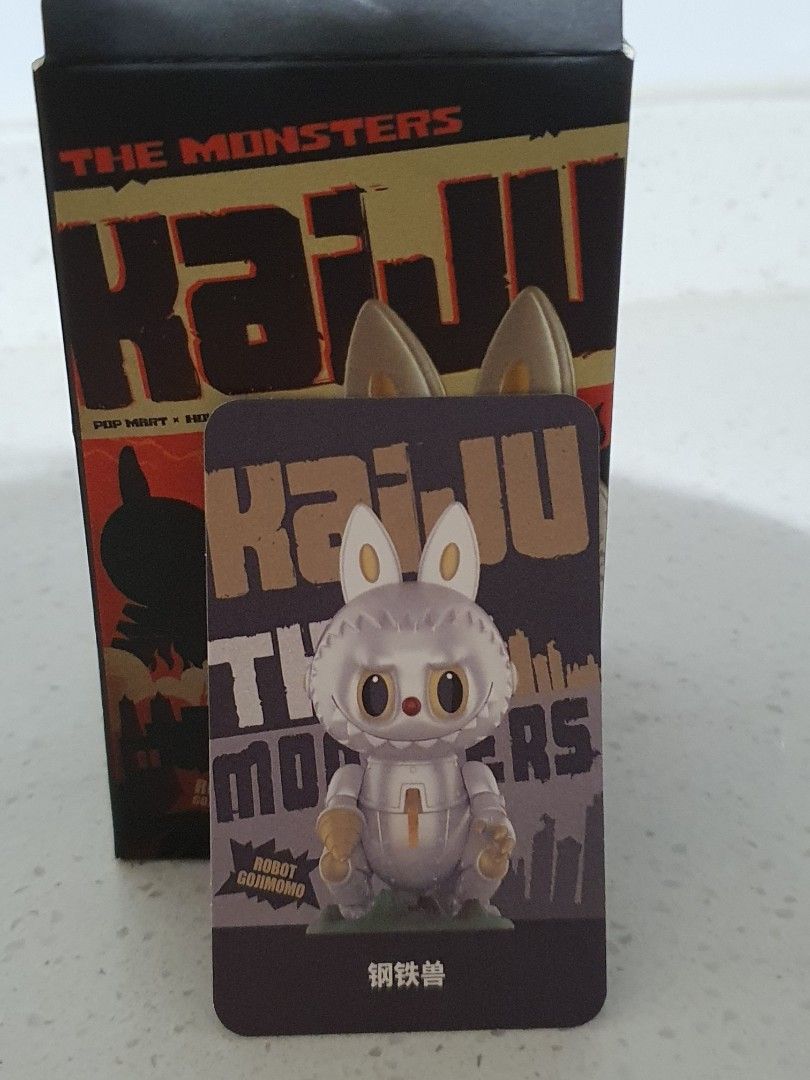 Popmart Labubu The Monster Kaiju Robot, Hobbies & Toys, Toys & Games on ...