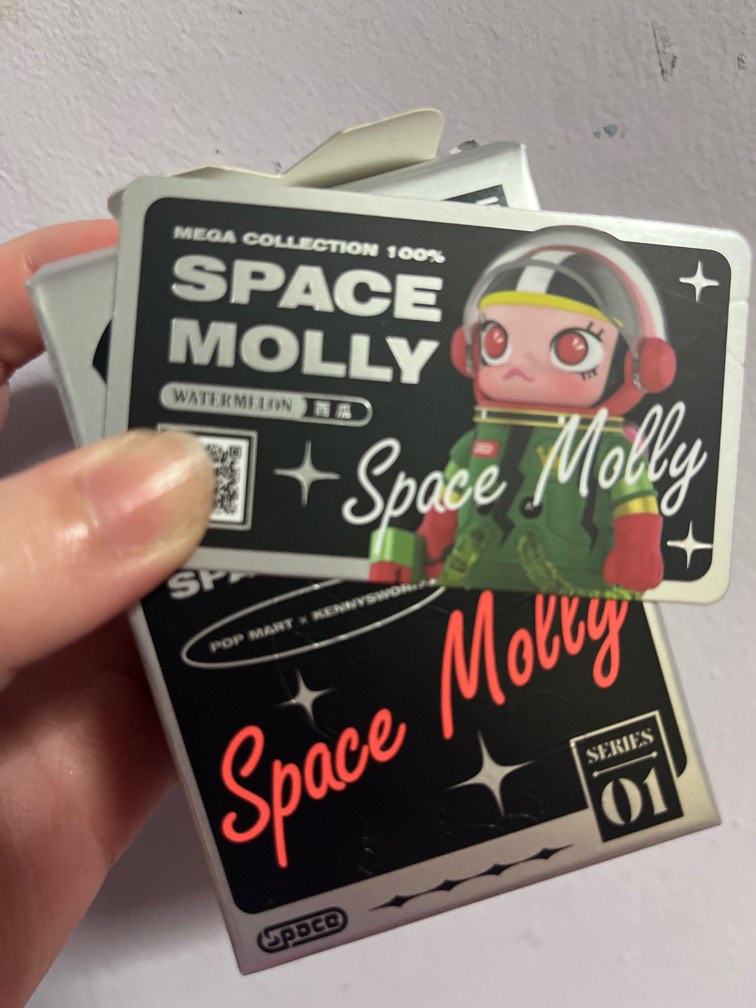 Popmart Molly Space (Watermelon), Hobbies & Toys, Memorabilia ...
