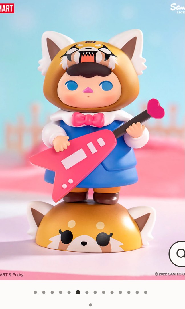 Popmart Pucky Sanrio Characters Aggretsuko, Hobbies & Toys, Toys ...