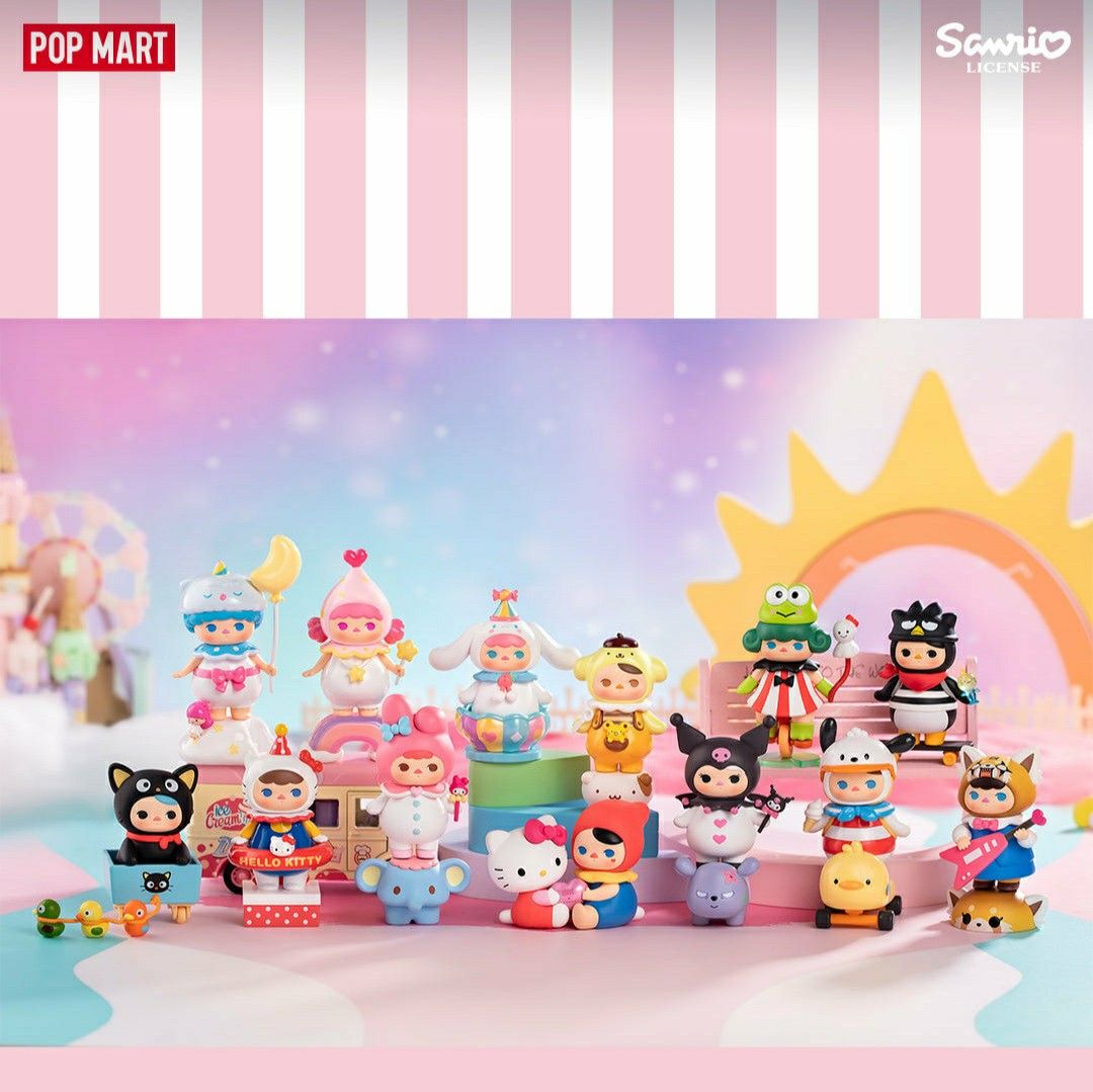 [POPMART] Pucky x Sanrio Characters Series Blind Box Full Set, Hobbies ...