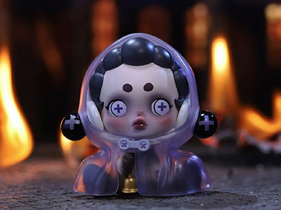 Popmart skullpanda Bell ringer, Hobbies & Toys, Toys & Games on Carousell