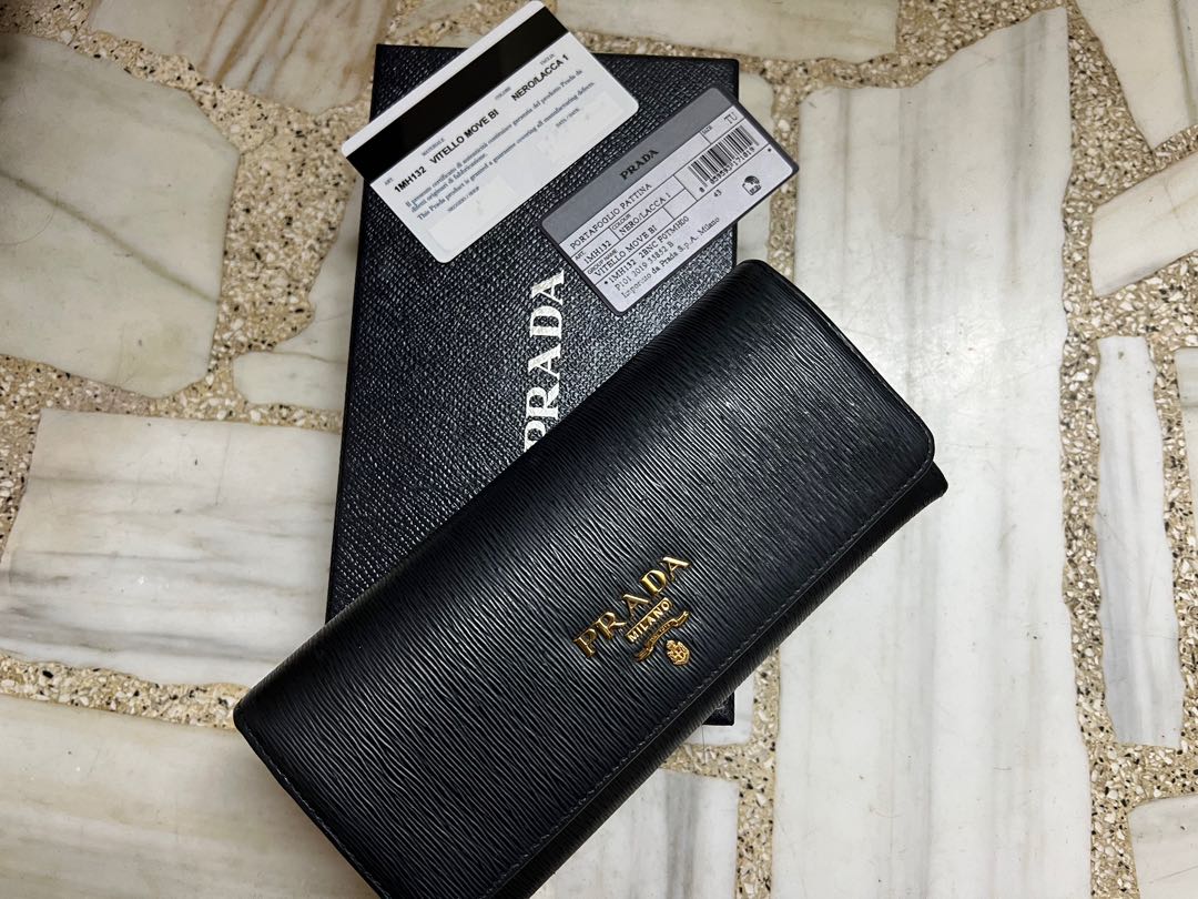 Prada wallet, Luxury, Bags & Wallets on Carousell