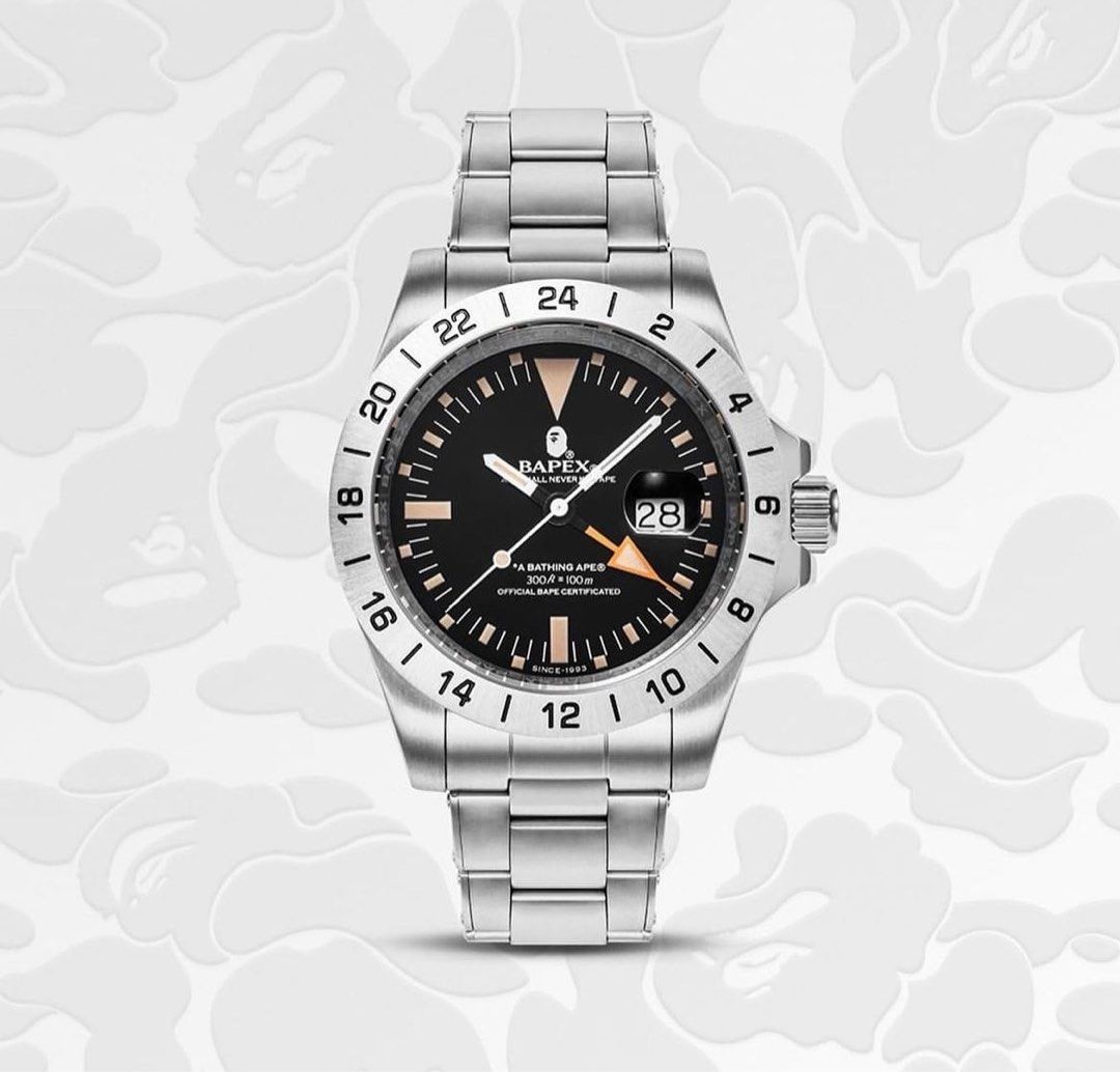 [Preorder]A Bathing Ape Bapex Watch, Men's Fashion, Watches ...