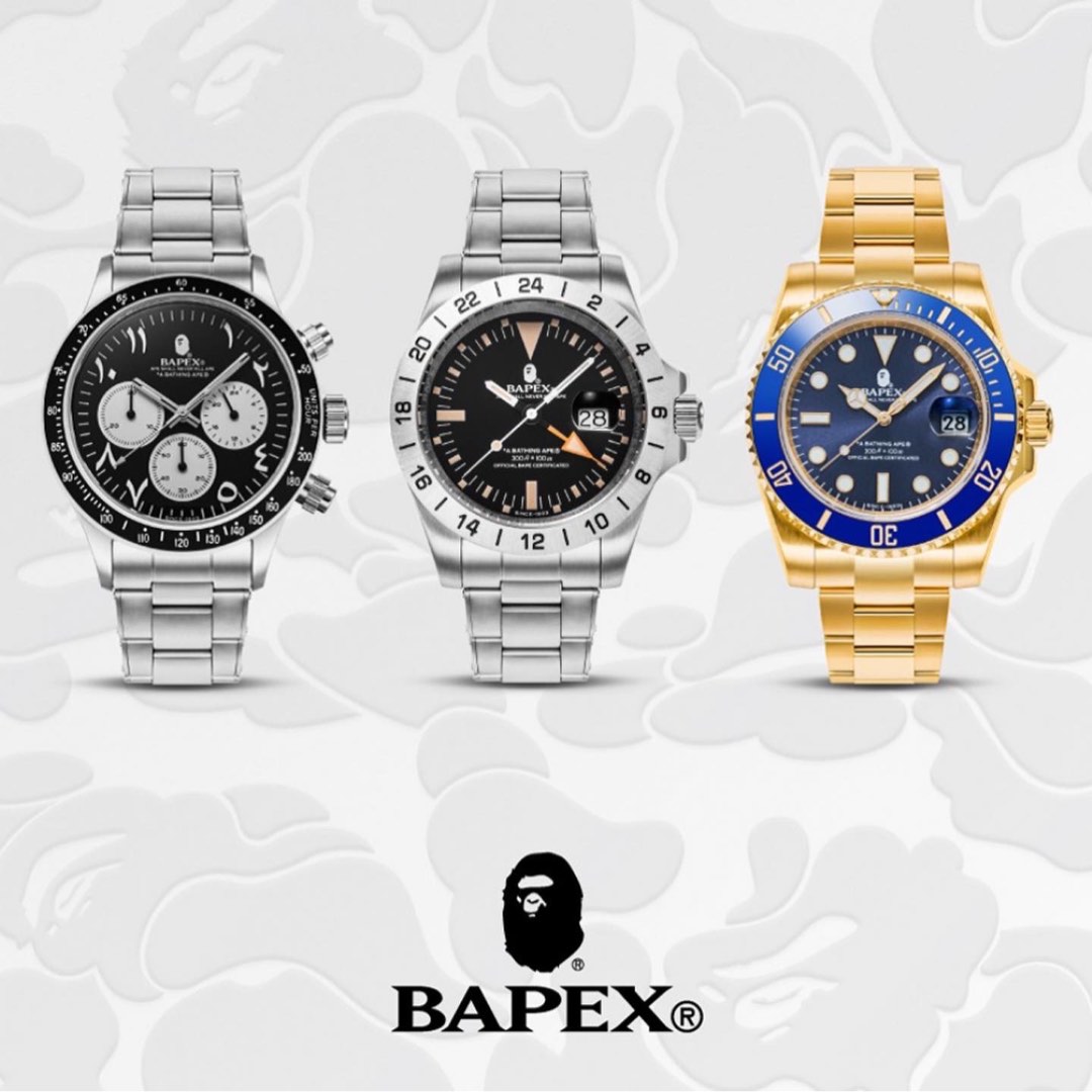 [Preorder]A Bathing Ape Bapex Watch, Men's Fashion, Watches ...